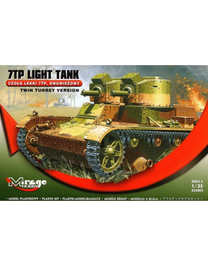 7TP LIGHT TANK twin turret version - HOBBY PARK